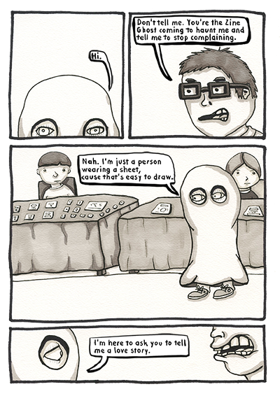 Zines Saved My Life – New Comic -More Pages! – Steven Fraser