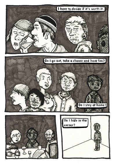 Awkward Silence – New Comic – Even more pages! – Steven Fraser